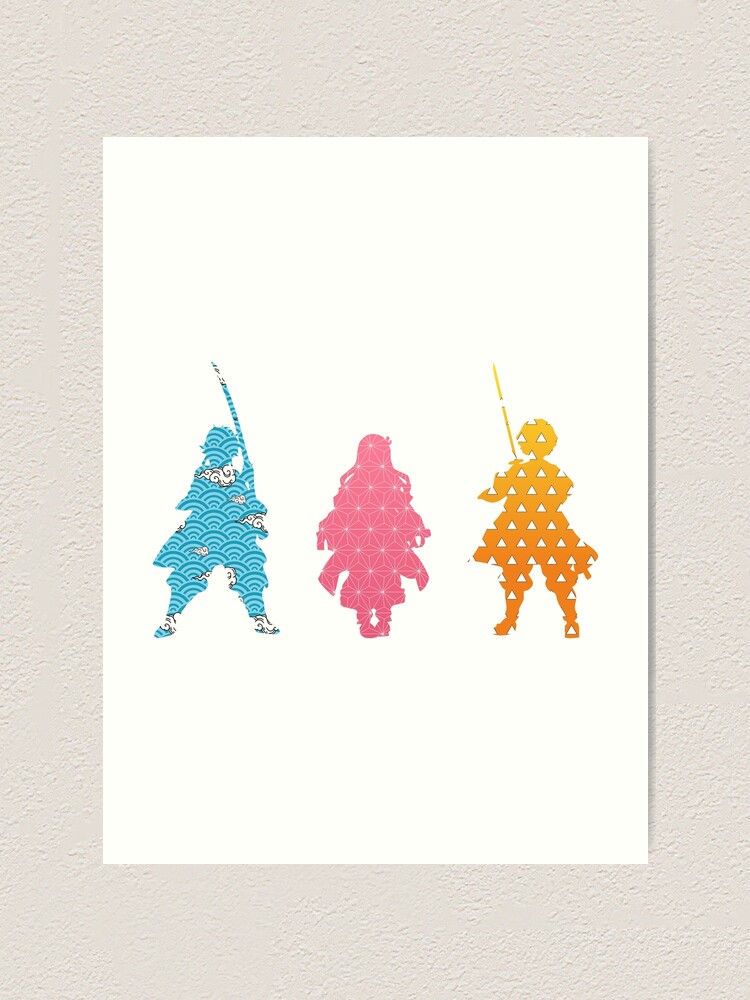 "Demon Slayer Icons Pack" Art Print for Sale by THEMADBRUSH | Redbubble
