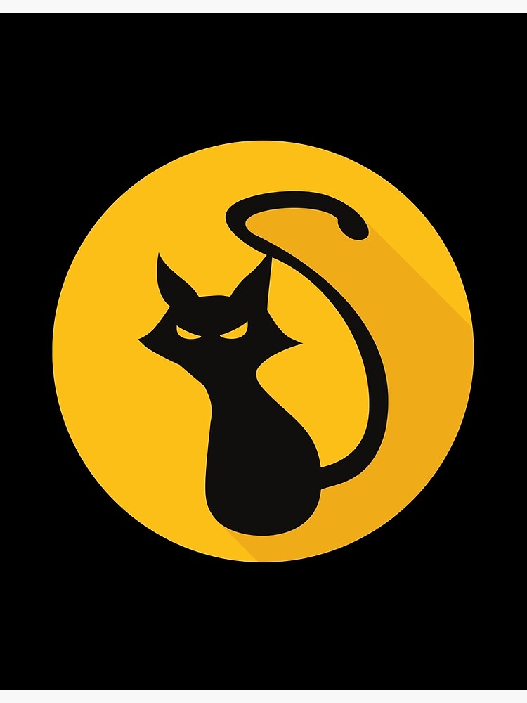 "The Black Loth Cat" Poster for Sale by Marisaf | Redbubble