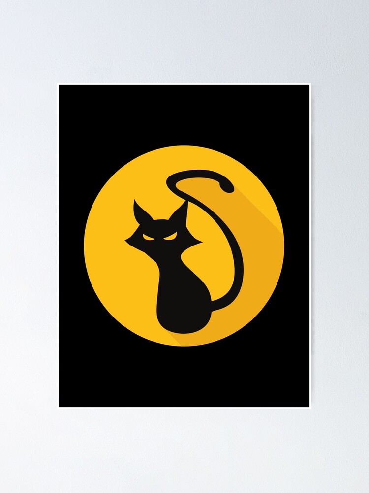 "The Black Loth Cat" Poster for Sale by Marisaf | Redbubble
