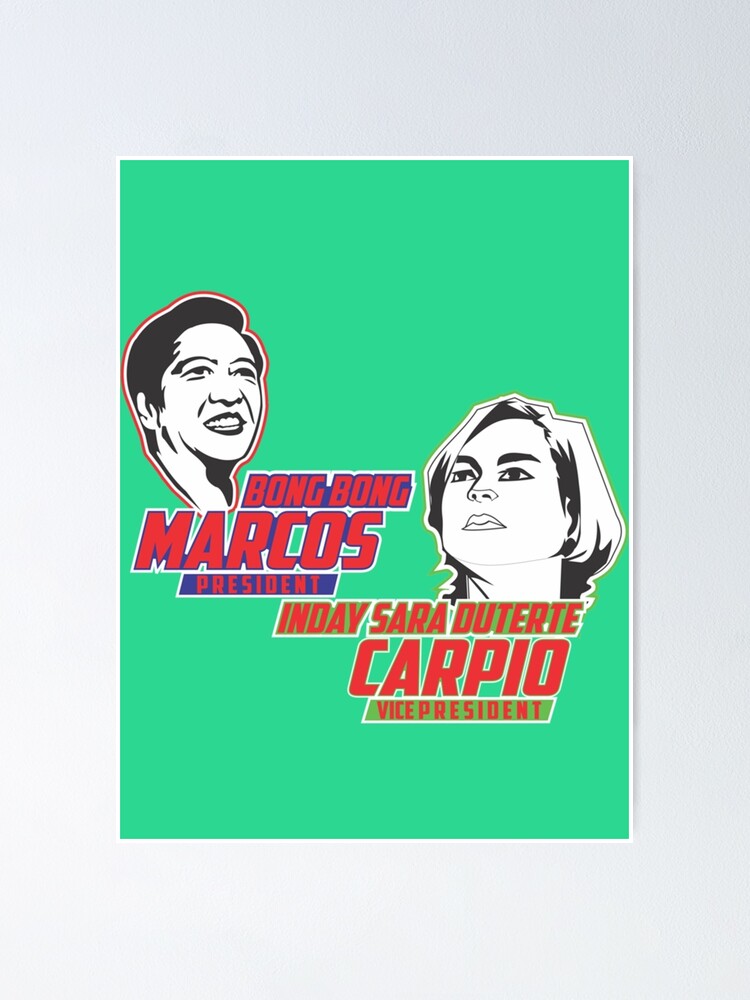 "BBM SARA TANDEM For the Win " Poster for Sale by BituinStars | Redbubble