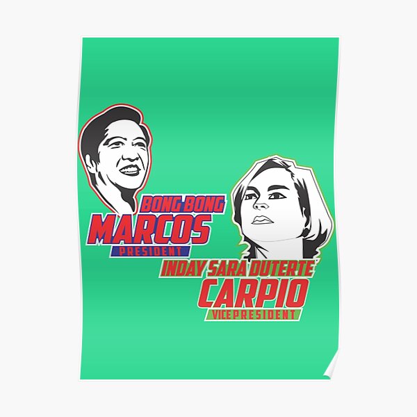 "BBM SARA TANDEM For the Win " Poster for Sale by BituinStars | Redbubble