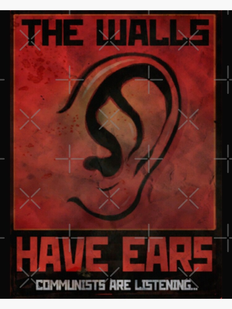 "Commie Propaganda Poster | Fallout Inspired | Wall Art Home Decor ...