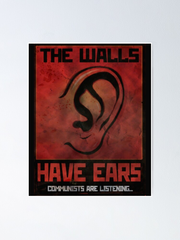 "Commie Propaganda Poster | Fallout Inspired | Wall Art Home Decor ...