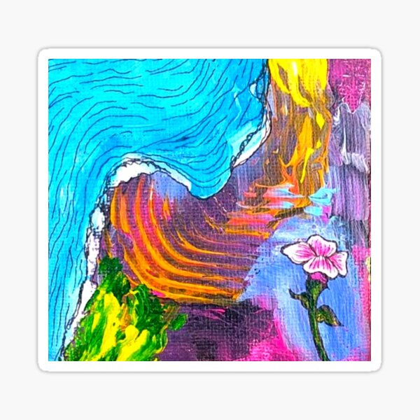 "Tidal Wave" Sticker for Sale by Dylanfriedkin | Redbubble