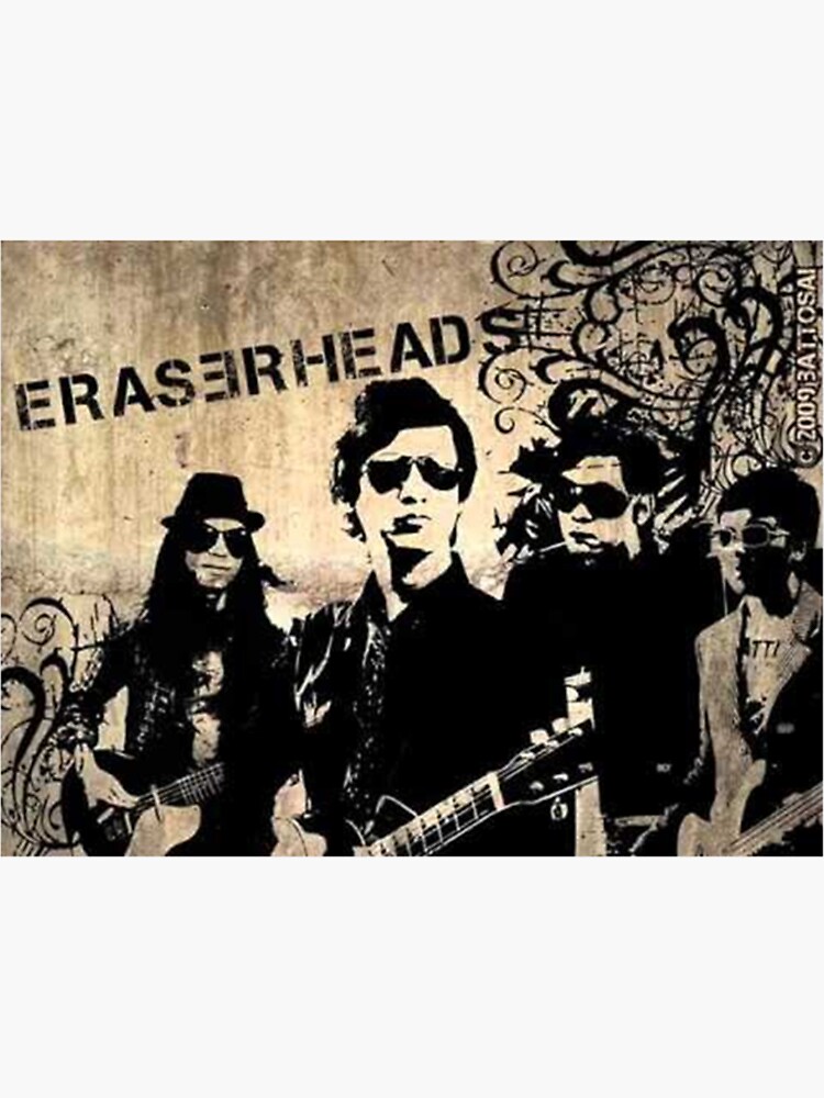 "Eraserheads " Sticker by BituinStars | Redbubble