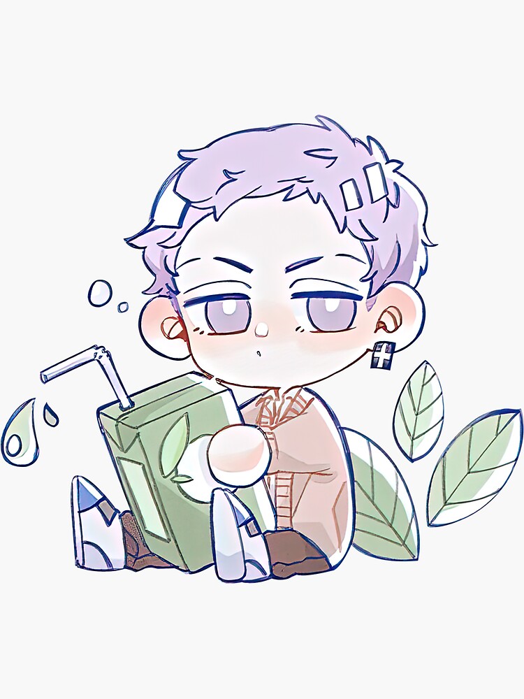 Pegatina «Takashi Mitsuya, Mitsuya Chibi Tokyo Manji Gang, Manga Anime ...