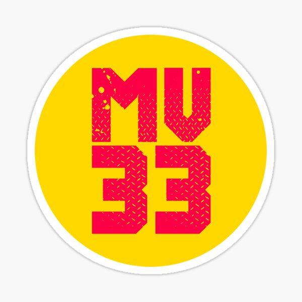 "mv 33" Sticker by amet1992 | Redbubble