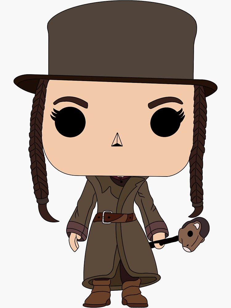 "Mattie Ross True Grit (Hailee Steinfeld)" Sticker for Sale by lu ...