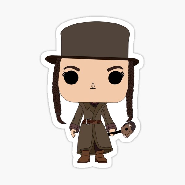 "Mattie Ross True Grit (Hailee Steinfeld)" Sticker for Sale by lu ...