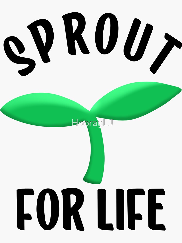 "Sprout for Life Funny FFXIV Final Fantasy MMO Design" Sticker for Sale ...