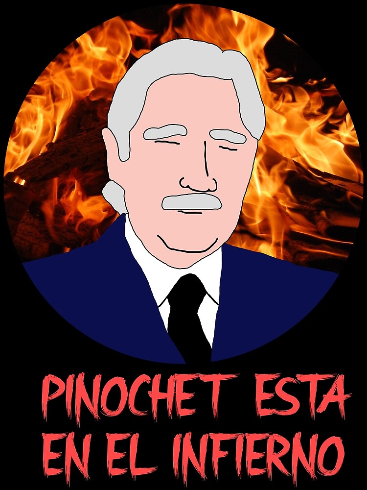 "Pinochet In Hell Spanish Cartoon" Poster by KJCasey1982 | Redbubble