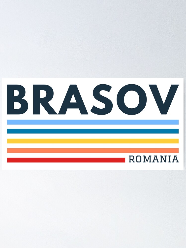 "Brasov Romania" Poster for Sale by europelines | Redbubble
