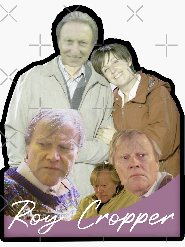 "Roy Cropper from Coronation Street Funny MEME" Sticker for Sale by ...