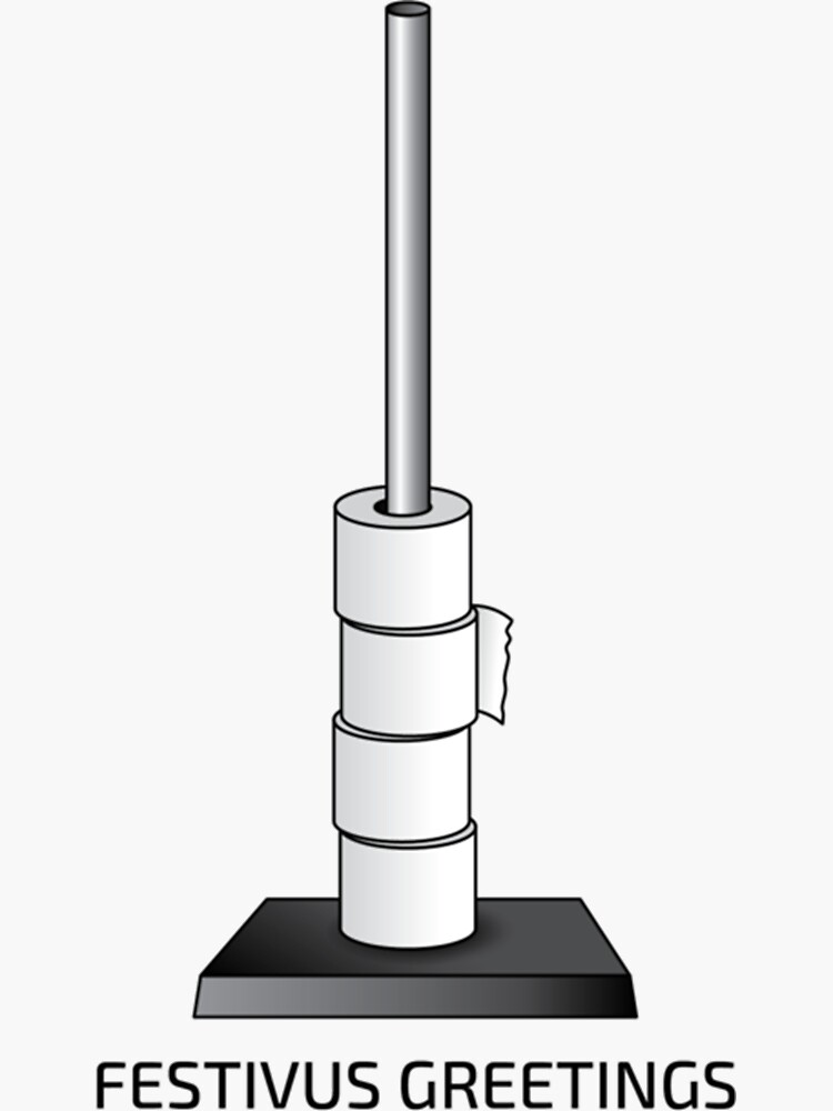 "Festivus Greetings " Sticker for Sale by EganRoberts8 | Redbubble