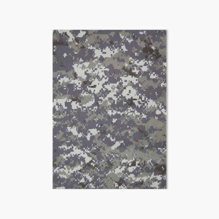 "NWU Type I camouflage pattern swatch, US navy, digital camo" Art Board ...