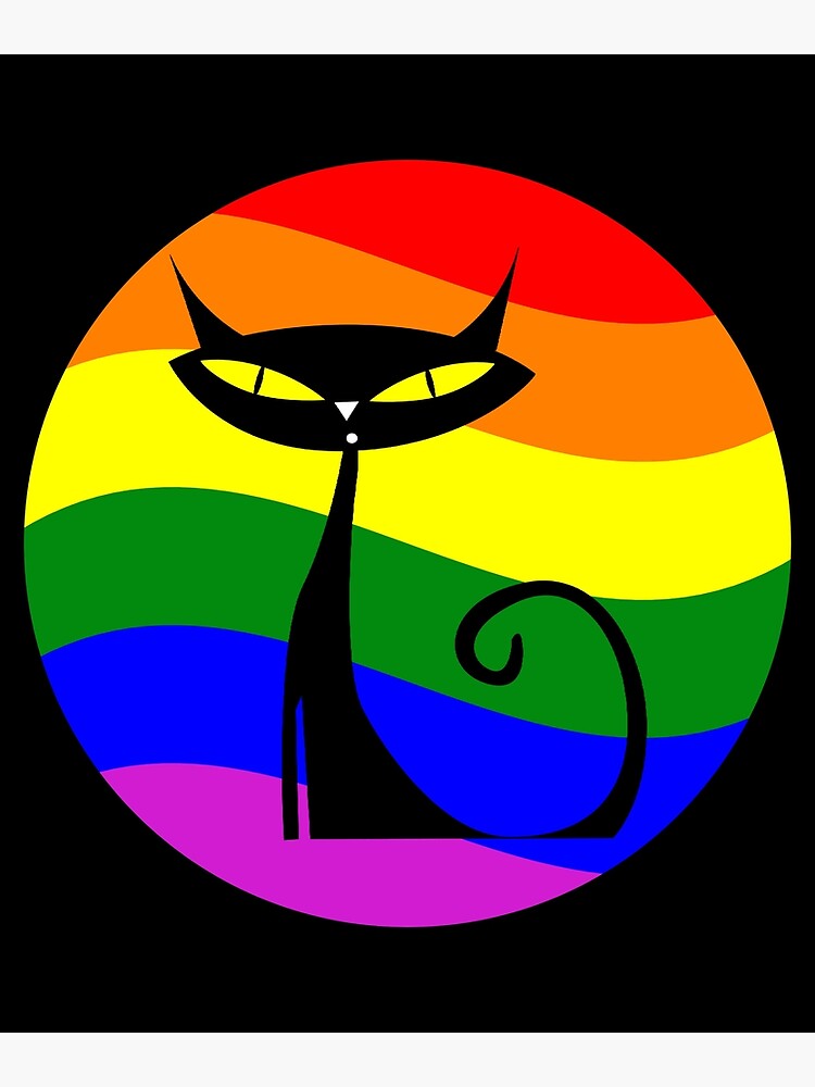 "LGBTQ Pride - Cats" Poster for Sale by Pride-Arts | Redbubble