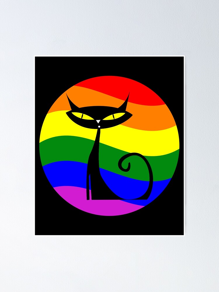 "LGBTQ Pride - Cats" Poster for Sale by Pride-Arts | Redbubble