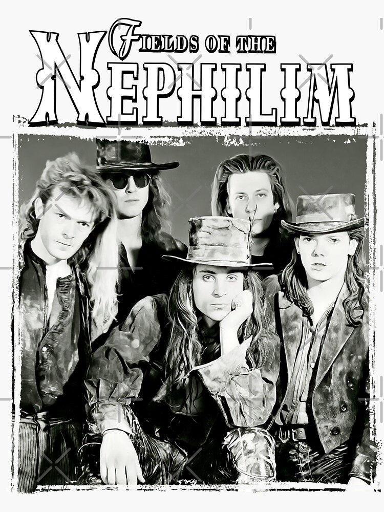 "Fields of the Nephilim" Sticker by Kimmy73RB | Redbubble