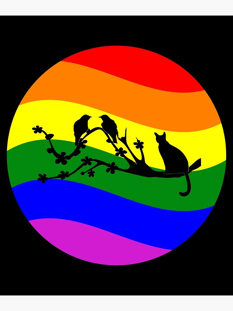 "LGBTQ Pride - Cats" Poster for Sale by Pride-Arts | Redbubble