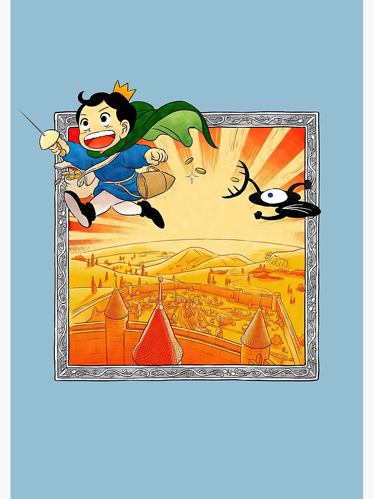 "Ousama Ranking Manga art" Art Print for Sale by Croakwall | Redbubble