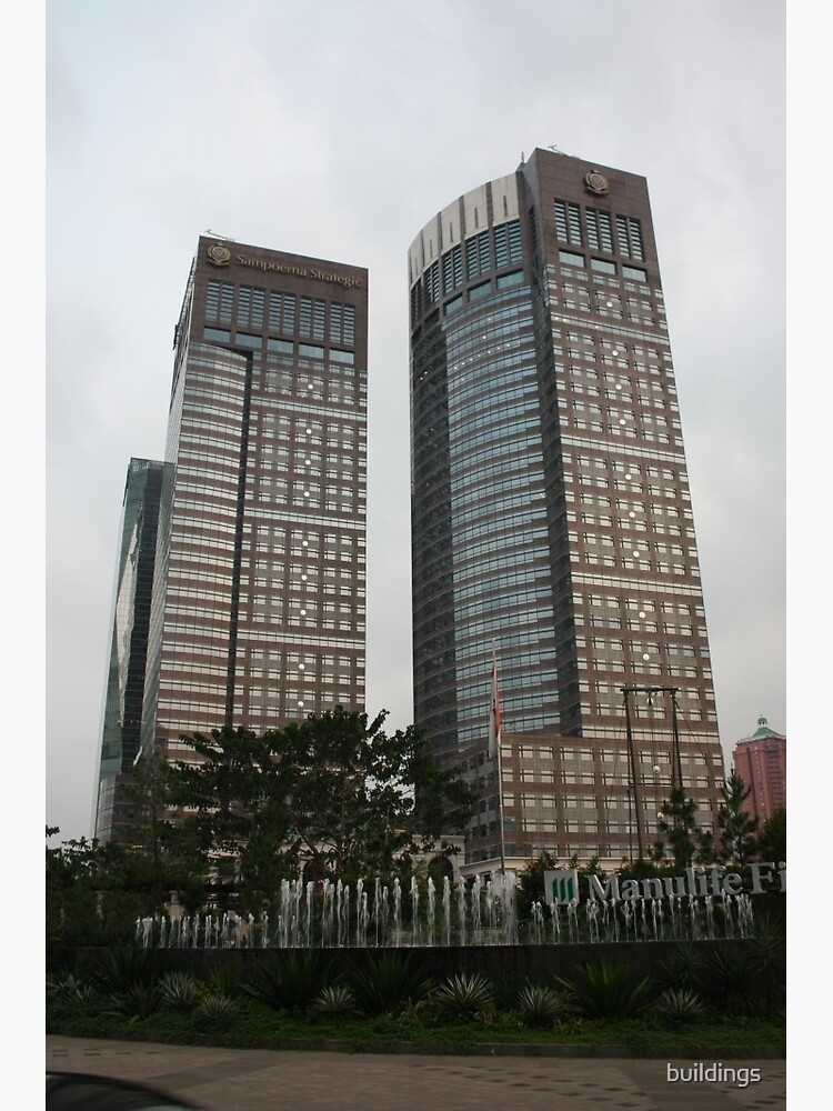 "Sampoerna Strategic Square" Poster by buildings | Redbubble
