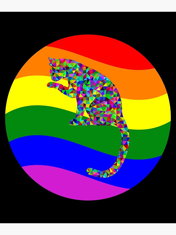 "LGBTQ Pride - Cats" Poster for Sale by Pride-Arts | Redbubble