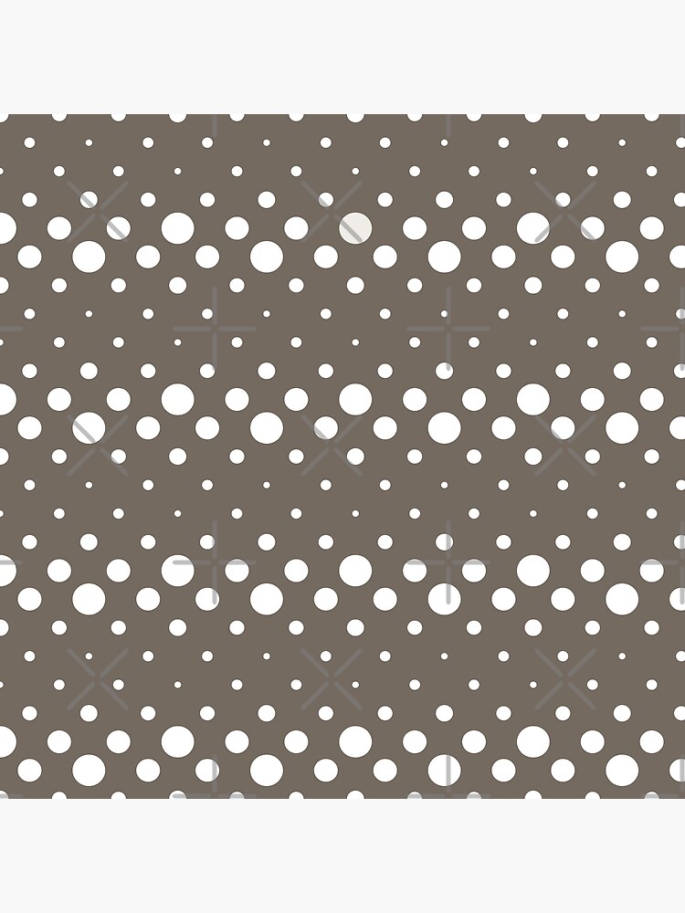 "White spots grey background pattern" Poster for Sale by riccoe-richezza | Redbubble