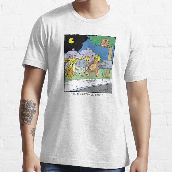 "Heathcliff Garbage Ape Helmets Comic Strip" T-shirt for Sale by ...