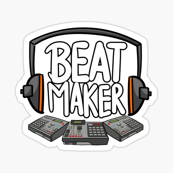 "Beat Maker Music Producer Gift Idea" Sticker for Sale by dconciente ...