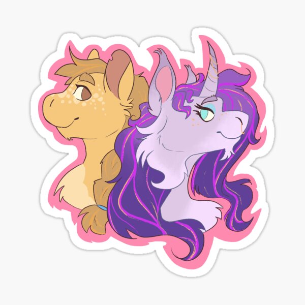 "Rarity X Applejack Rarijack" Sticker for Sale by Bigfurby | Redbubble
