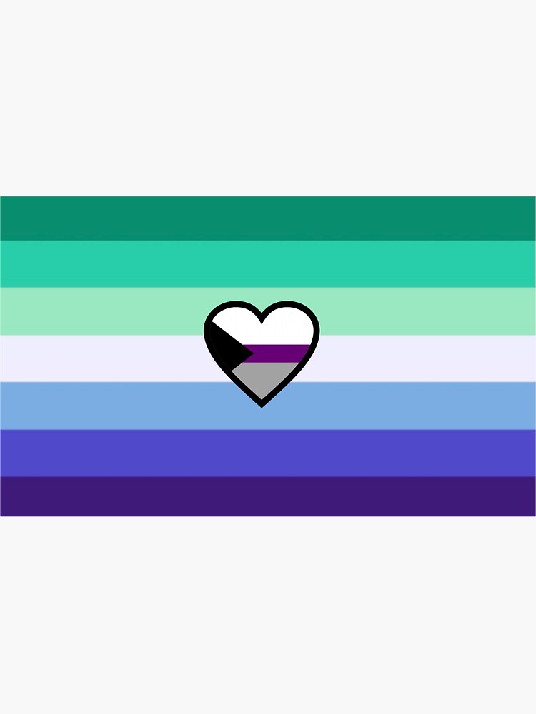 "MLM Demisexual pride! " Sticker for Sale by MerlinsThorn | Redbubble