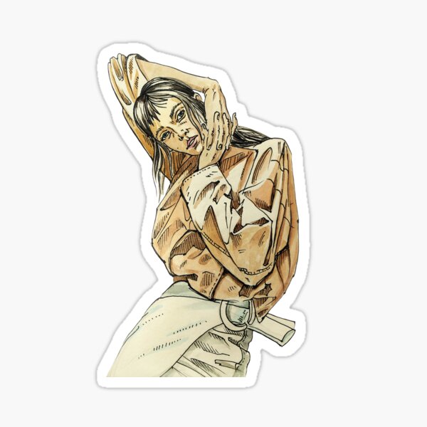 "Fashion. Stay Stylish" Sticker by DessinDaro | Redbubble