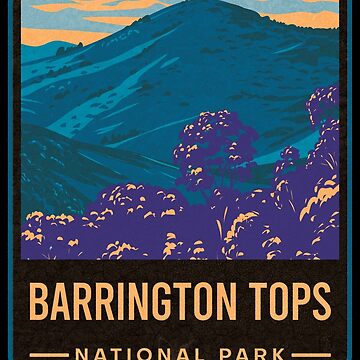"Barrington Tops National Park" Poster for Sale by JordanHolmes | Redbubble