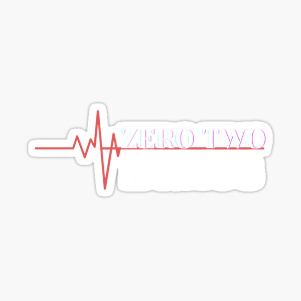 "Zero Two Dance" Sticker for Sale by CreativeTshirt1 | Redbubble