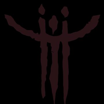 "Bloodborne Formless Oedon dark red caryll rune" Sticker for Sale by ...