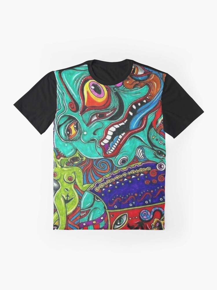 "trippy drippy face" T-shirt for Sale by aciddes | Redbubble | trippy ...