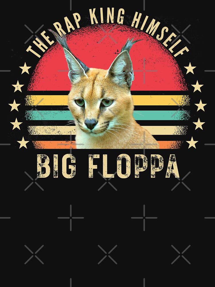 "Big floppa Retro " T-shirt by llon | Redbubble | floppa t-shirts - big ...