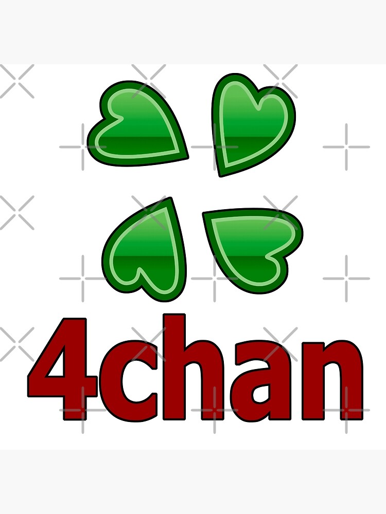 "4chan logo" Poster by Kelig69 | Redbubble