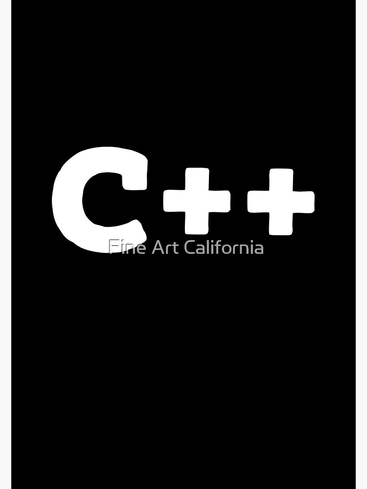 "C++ programming language" Poster by sourav1993 | Redbubble