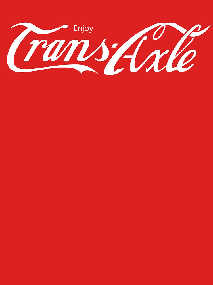 Essential T-Shirt for Sale mit "Genießen Sie Transaxle – Weiß" von RuxandRhode | Redbubble