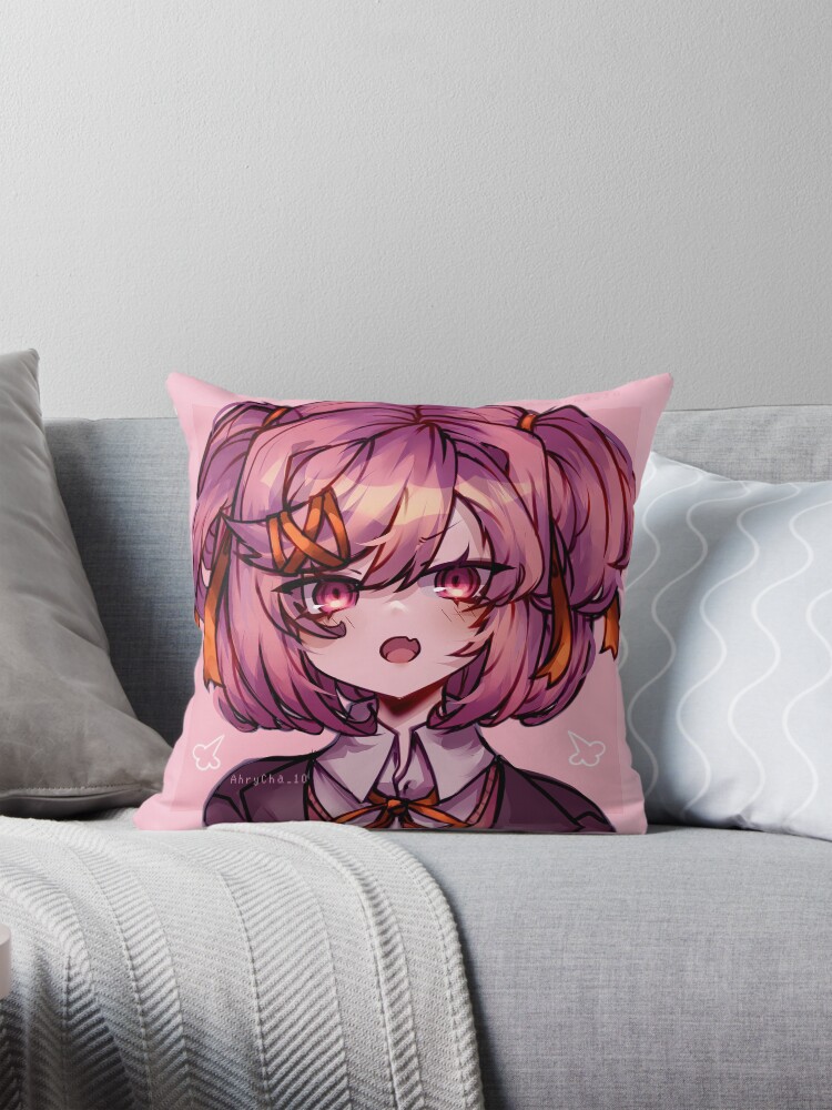 "Natsuki (Fanart)" Sticker by AhryCha _10 | Redbubble