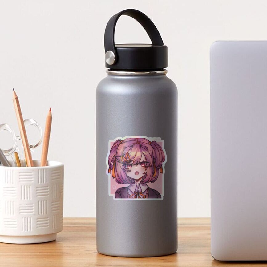 "Natsuki (Fanart)" Sticker by AhryCha _10 | Redbubble