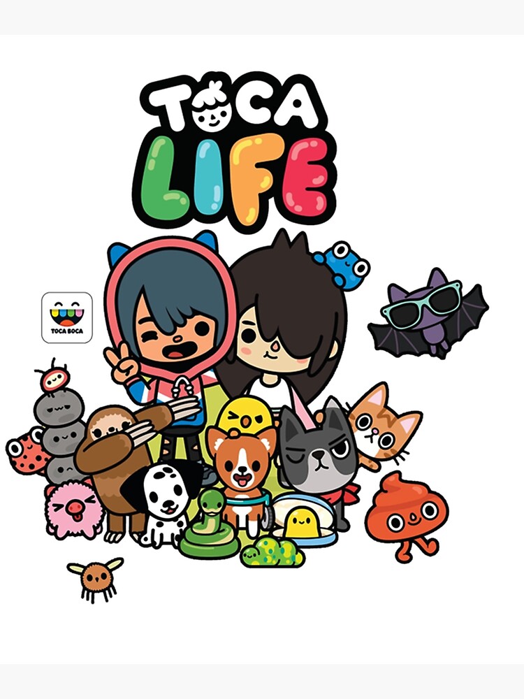 "Toca boca , toca life" Poster for Sale by MasonBibi | Redbubble