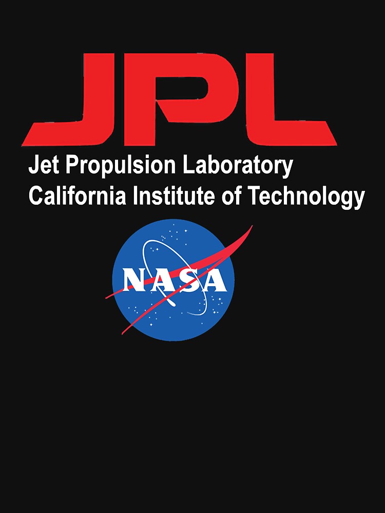 "NASA'S Jet Propulsion Laboratory (JPL) Classic " Essential T-Shirt for ...