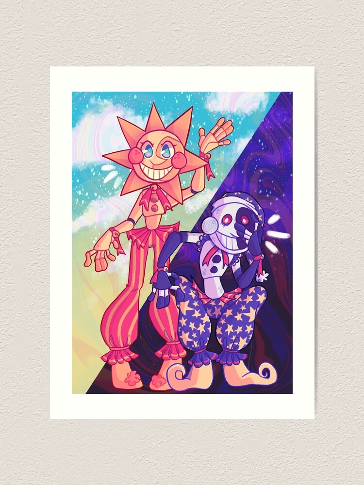 "sundrop and moondrop" Art Print for Sale by fhark | Redbubble