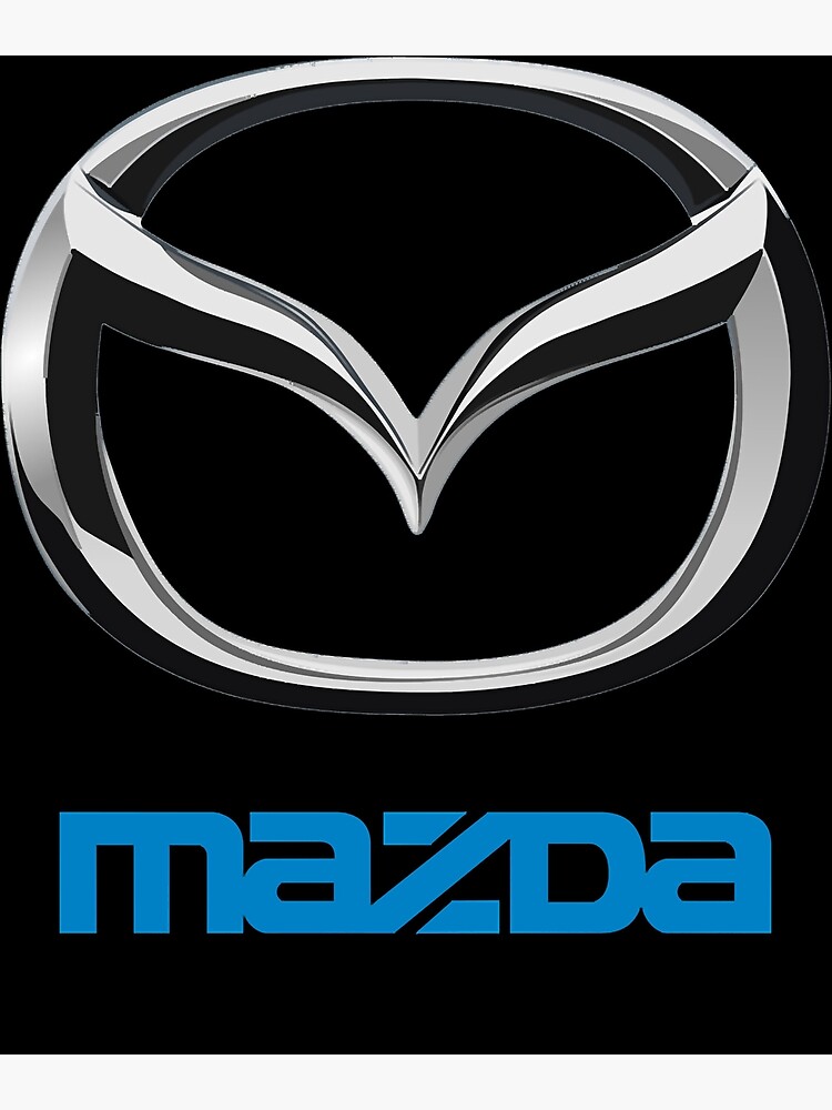 Póster «Mercancía del logotipo de Mazda» de mcculangel | Redbubble