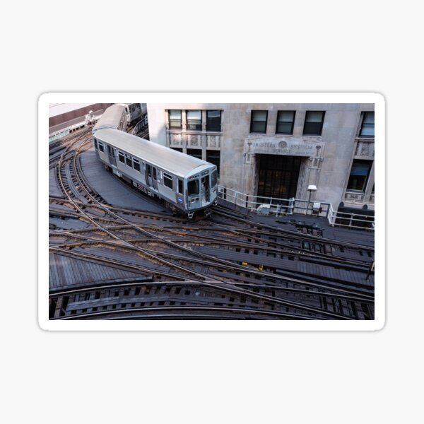 "Chicago Transit Authority CTA" Sticker by mswobo | Redbubble