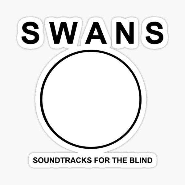"SWANS Band Logo Merchandise " Sticker for Sale by reynahoffm | Redbubble