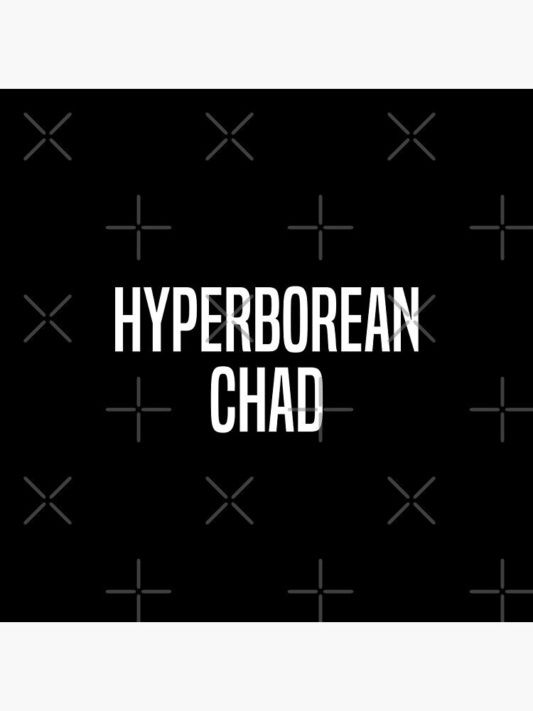 "Hyperborean Chad Meme" Pin for Sale by Trytar | Redbubble