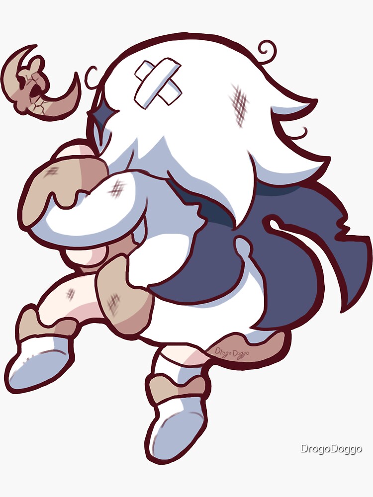 "Paimon is Dead" Sticker for Sale by DrogoDoggo | Redbubble